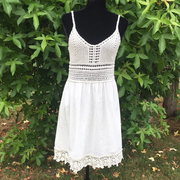 verty | Dresses | Verty Sundress With Crocheted Bodice | Poshmark